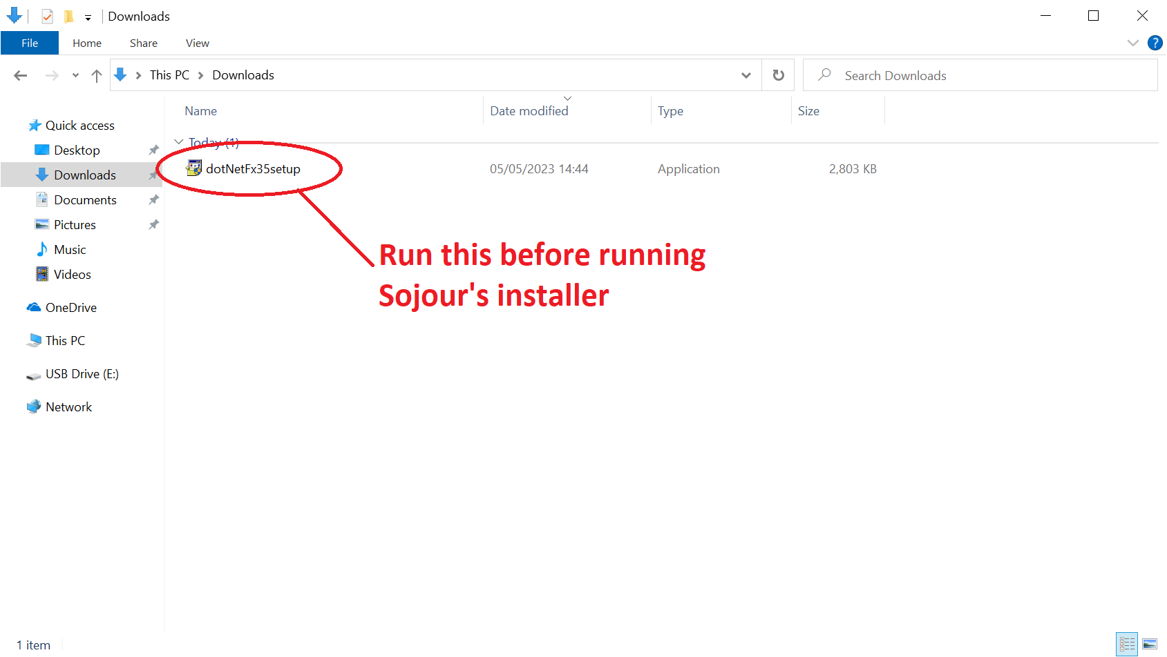 install-folder – Sojour
